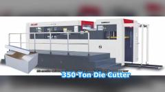 MYP-1060H Automatic Die Cutting & Stripping Machine 21Kw Power Die Cutting Stripping Slitting Machine 350Tons Pressure
