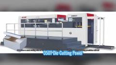 MYP-1060H Automatic Die Cutting & Stripping Machine 21Kw Power Die Cutting Stripping Slitting Machine 350Tons Pressure