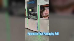 European And American Standard Hydraulic Hot Stamping Machine For Packaging Industry