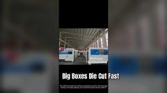MYP-1300Q Lead edge automatic die cutter with stripping unit