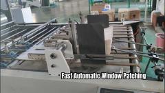 Full Automatic Window Patching Machine 7000s/H For Tissue Paper Box