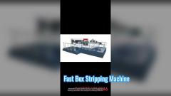 Large Format Corrugated Package Box Die Cutting Stripping Machine Die-cutting effect