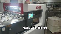 Electric Flat Bed Die Cutting Stripping Machine