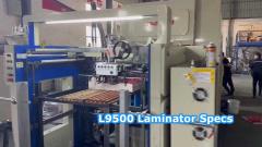 Paper thickness Dimension of machine L9500×W3000×H3100mm 8500kg machine weight