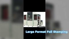 High Precision Automatic Hot Foil Stamping Machine For Paper Sizes Up To 1060*780 mm
