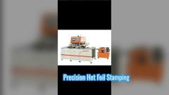 Automatic Hot Foil Stamping Machine And 0.10 Mm Stamping Precision Hot Stamping For Printing Paper