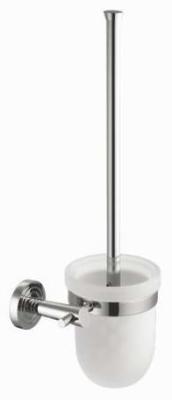 China 52070 toilet brush & holder bathroom accessory sanitary ware brass chrome luxury cheap bathroom living room hotel for sale