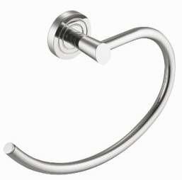 China 52033 towel ring bathroom accessory sanitary ware brass chrome luxury cheap bathroom living room hotel for sale