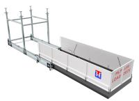 China 2800mm Width Retractable Material Cantideck Access Platform MLP2800 for sale