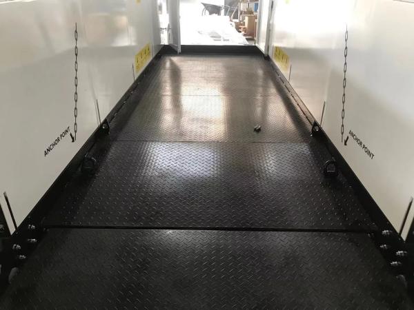 High Rise Construction Site Crane Lifting Platform Retractable 2600mm Width MLP2600