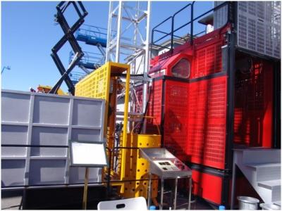 China 30m/Min Building Material Hoist 1600kg Construction Hoist Elevator for sale