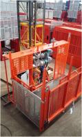 China Single Mast Building Material Hoist 21m/Min Exterior Construction Elevator for sale