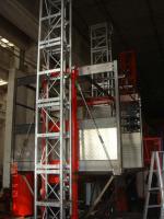 China Single Mast Building Material Hoist 21m/Min Exterior Construction Elevator for sale