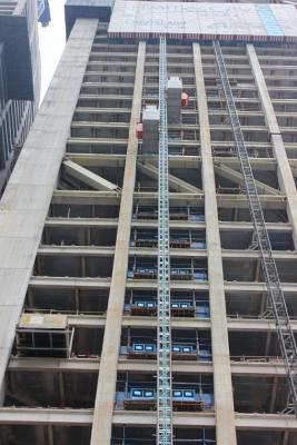 Κίνα Επιβάτης 3000kg 63m/Min Κτίριο Κατασκευή Σήκωση Μέση ταχύτητα προς πώληση