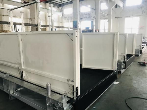 2.0m Piattaforma di tipo fisso Ponte di carico gru FMLP2000 Larghezza 2000mm Certificato di pieno carico
