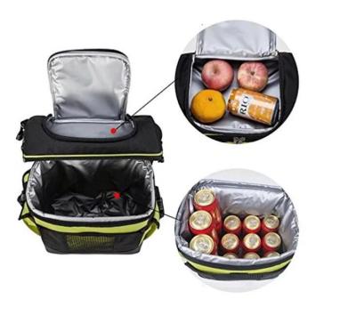 Cina Borsa più fresca isolata non tessuta 25x20x14cm del pranzo con il rivestimento del di alluminio in vendita