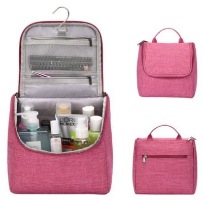 Cina Borsa d'attaccatura del lavaggio di viaggio, borsa cosmetica resistente dell'articolo da toeletta del poliestere dell'acqua in vendita