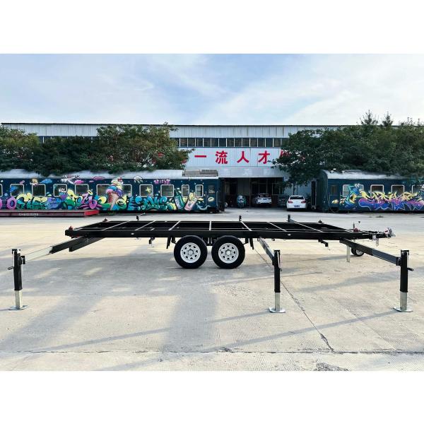 Quality Customizable 20FT Tiny Home Trailer with 4500 kg ATM for House Moving for sale