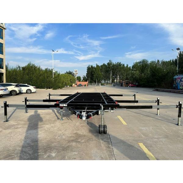 Quality Customizable 20FT Tiny Home Trailer with 4500 kg ATM for House Moving for sale