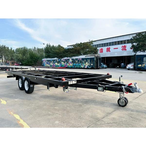 Quality Customizable 20FT Tiny Home Trailer with 4500 kg ATM for House Moving for sale