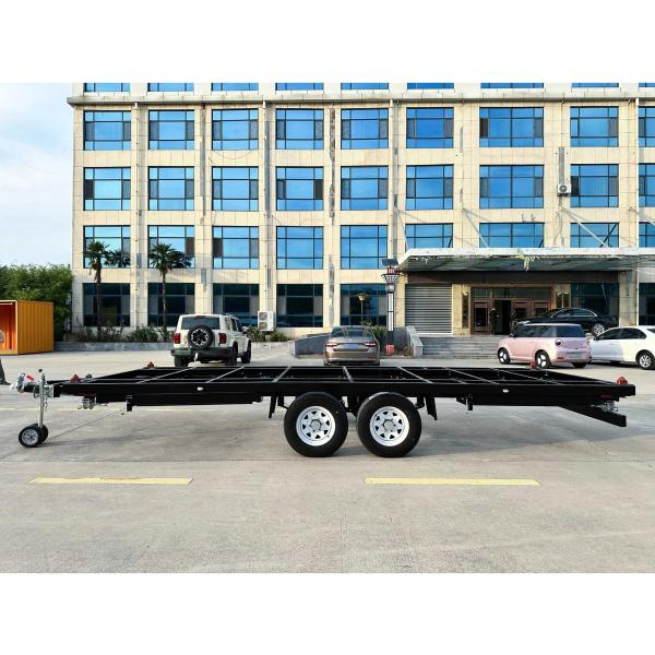 Quality Customizable 20FT Tiny Home Trailer with 4500 kg ATM for House Moving for sale