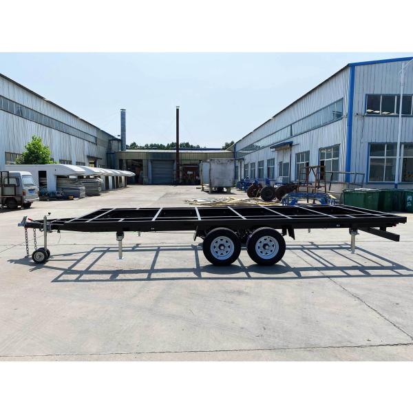 Quality Double Axis Tiny House Trailers ATM 4500kg Moving House Trailers 20FT for sale