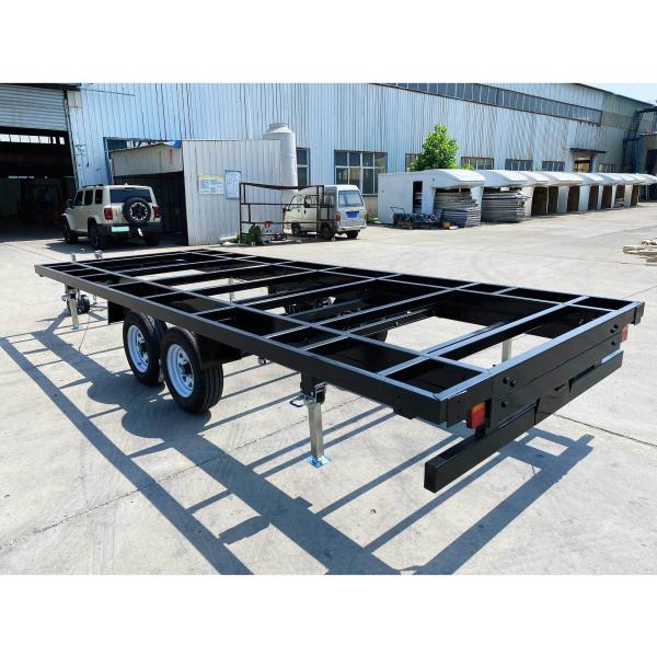 Quality Double Axis Tiny House Trailers ATM 4500kg Moving House Trailers 20FT for sale