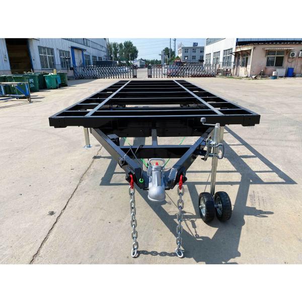 Quality Double Axis Tiny House Trailers ATM 4500kg Moving House Trailers 20FT for sale