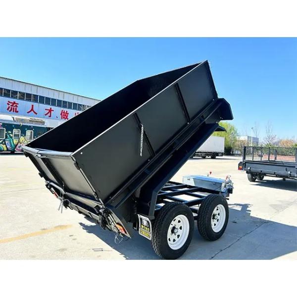 Quality Two Axle Hydraulic Tipper Trailers 8x5 Trailers for sale