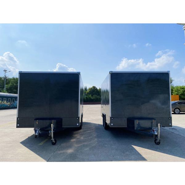 Quality Steel Structure Box Trailer Customizable Enclosed Cargo Trailer 6200*2550*800mm for sale