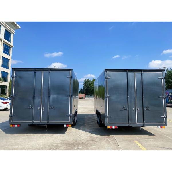 Quality Steel Structure Box Trailer Customizable Enclosed Cargo Trailer 6200*2550*800mm for sale