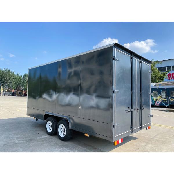 Quality Steel Structure Box Trailer Customizable Enclosed Cargo Trailer 6200*2550*800mm for sale