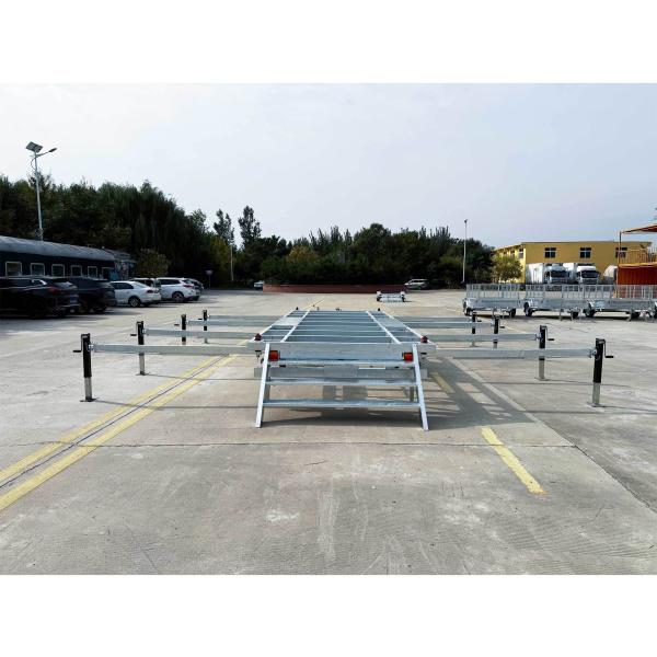 Quality Hot-Dip Galvanizing Skeleton Trailer with 4500 kg ATM and Modular Design for for sale