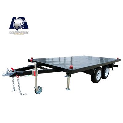 Cina Rimorchio per Tiny Home da 3000 kg Argento/Nero per Tiny House in vendita