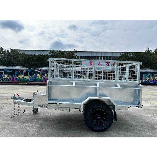 Quality 8x5 Hydraulic Tipper Trailer with Hot-dip Galvanizing and 2000kg ATM Fully for sale