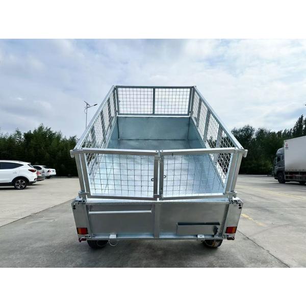 Quality 8x5 Hydraulic Tipper Trailer with Hot-dip Galvanizing and 2000kg ATM Fully for sale