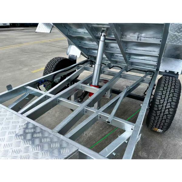 Quality 8x5 Hydraulic Tipper Trailer with Hot-dip Galvanizing and 2000kg ATM Fully for sale