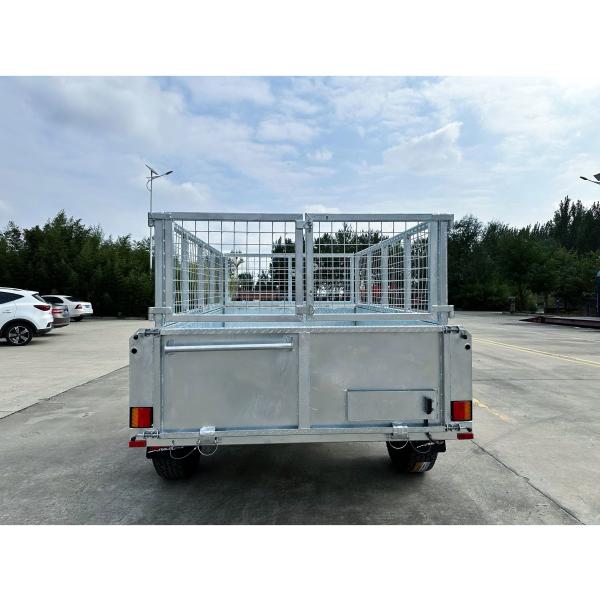 Quality 8x5 Hydraulic Tipper Trailer with Hot-dip Galvanizing and 2000kg ATM Fully for sale