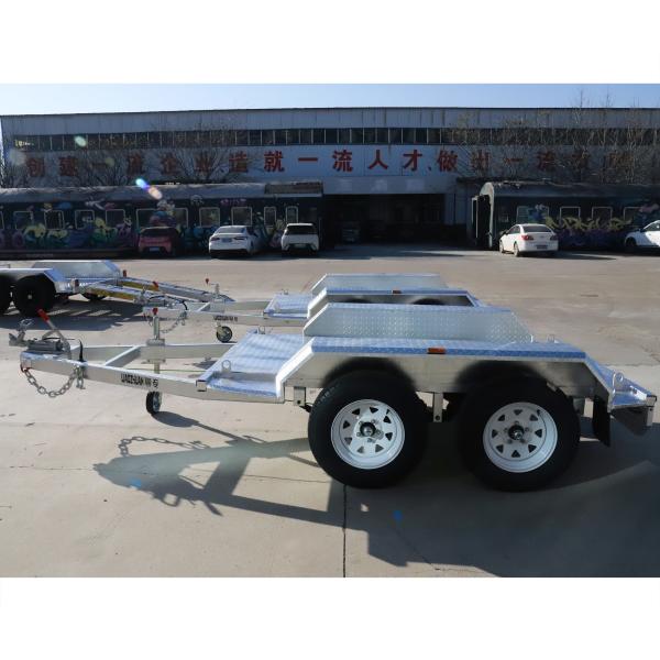 Quality Fully Welded Two Axis Generator Trailer With Hot Dip Galvanizing for sale