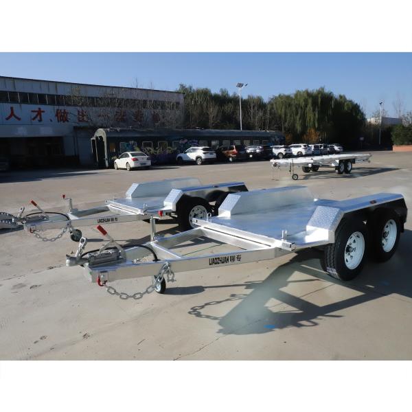 Quality Fully Welded Two Axis Generator Trailer With Hot Dip Galvanizing for sale
