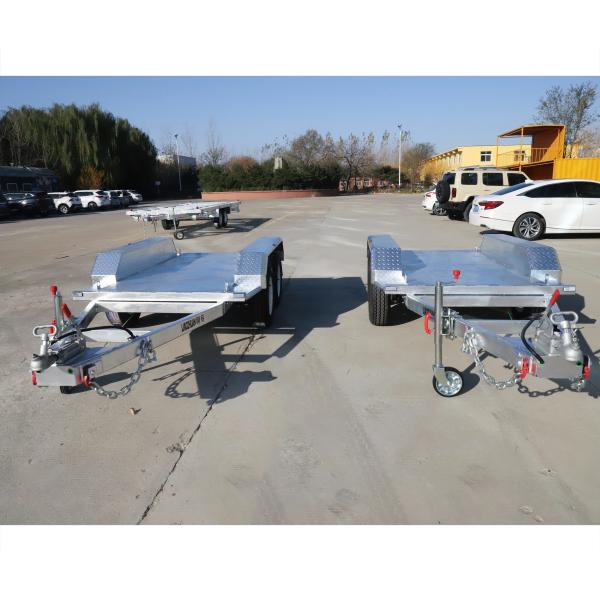 Quality Fully Welded Two Axis Generator Trailer With Hot Dip Galvanizing for sale