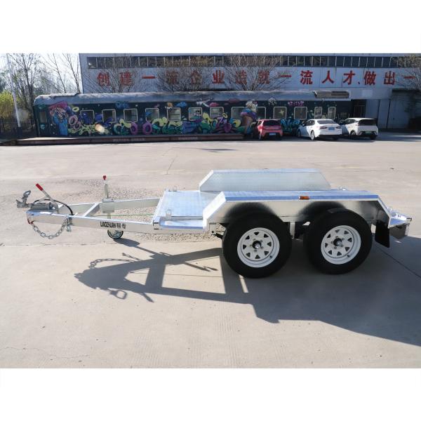 Quality Fully Welded Two Axis Generator Trailer With Hot Dip Galvanizing for sale