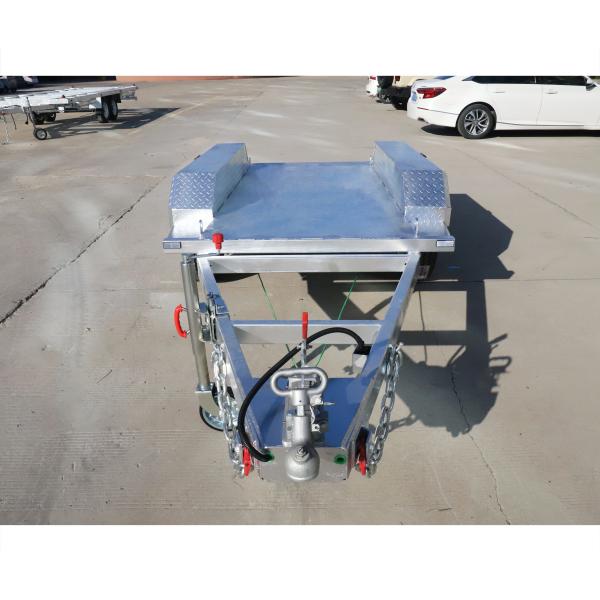 Quality Fully Welded Two Axis Generator Trailer With Hot Dip Galvanizing for sale