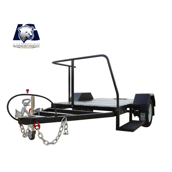 Quality Mobile Toilet Trailer with 3150mm*1740mm*640mm Dimensions, LED ADR Light, and 6-Ply Rating Off-Road Tires for Outdoor Events for sale