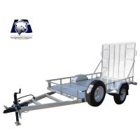 Quality Hot-dip galvanized Utility Trailer with 3000 pounds GVM and LED DOT light for for sale