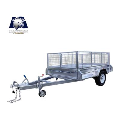 China 8x5 Hot-Dip Galvanised Tilt Box Trailer with 750kg ATM Single Axle Design for sale