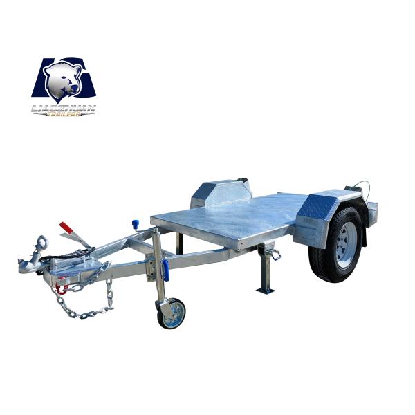 Quality Hot Dip Galvanized Generator Trailer with 1500kg ATM and LED Adr Lights for Outdoor Power Transport for sale