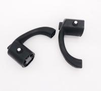 China Volvo EC6080 Excavator Front Windshield Lock ABS Black High Durability for sale