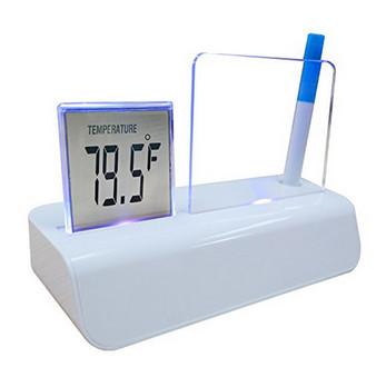 China LED Motion Message Digital Table Clock, Desktop Digital Clock for Promotional Gift for sale