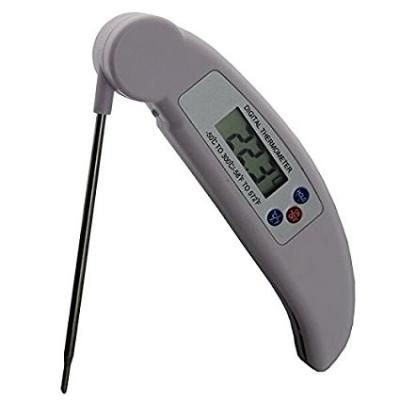 China Large Screen Digital Stainless Cooking Thermometer with Instant Read, Long Probe for Food, Meat, Grill, BBQ for sale